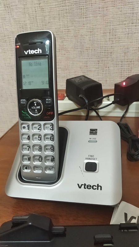 Продам радиотелефон VTECH две трубки на один телефонный номер.