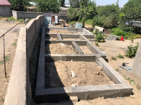 Fundament beton sitashka ishlarini qilamiz Apalafka bor