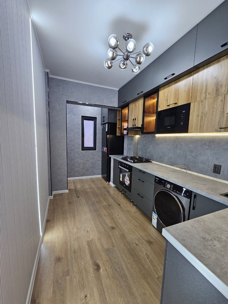 Продается 3х комнатная квартира. 73 кв.м. Мебель и Техника. Новый Евро