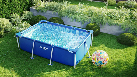 Каркасный прямоугольный бассейн INTEX, 220 * 150 * 60 см, 1662 л