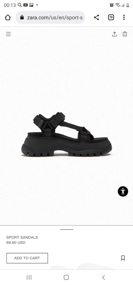 Zara новые сандалии