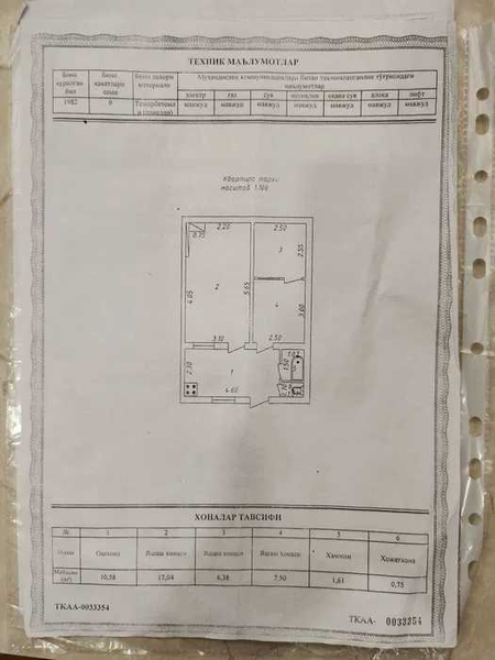 Яшнабад продается квартира 3/1/9 можно под ипотеку N242