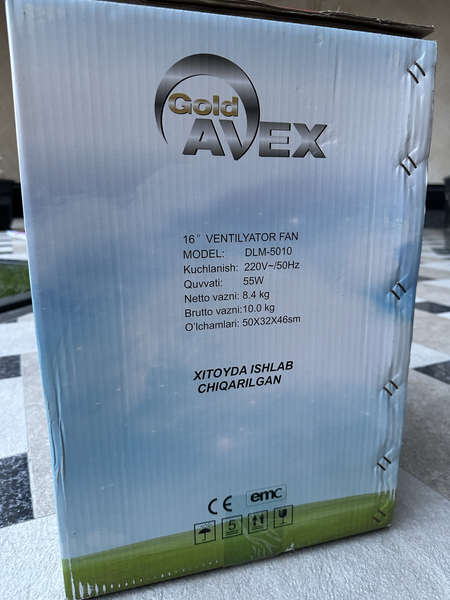 Вентилятор Gold Avex