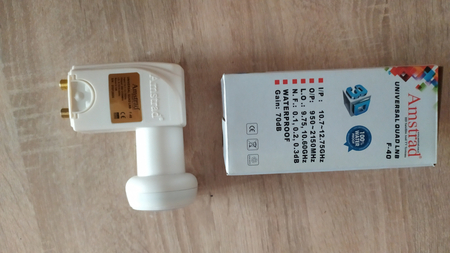 Продается Amstrad UNIVERSAL QUAD LNB F-40