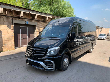 Бампер передний элеганс Mercedes Sprinter W906