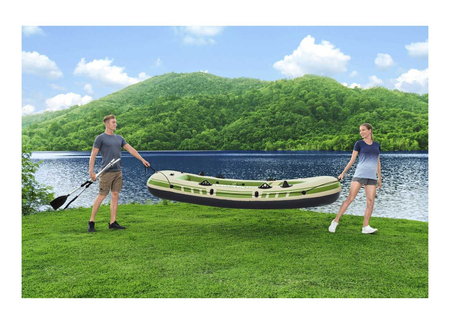 Лодка надувная 3х мест. Р-294x137x46см. Груз-360 кг Доставка бесплатно