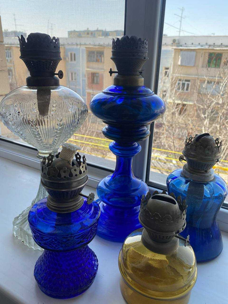Коллекция керосиновых ламп, 15 шт
