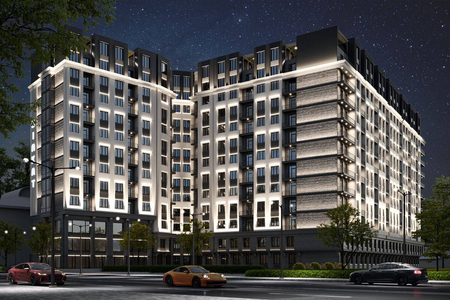 Premium klassdagi turar joy majmuasida joylashgan 54.3 kvlik xonadon