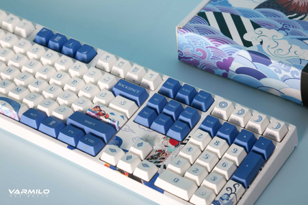 Игровая механическая клавиатура Varmilo VEA108 Lovebirds-I Cherry RU