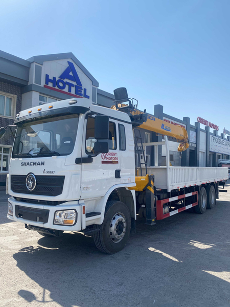Кран-манипулятор Shacman L3000 6x4 - 14 т  в наличии Ориент Озод