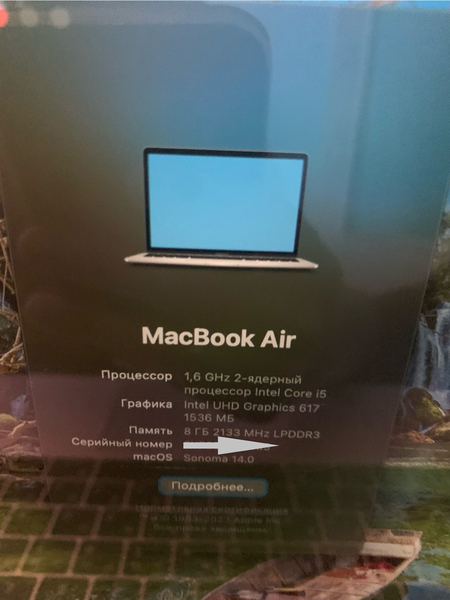 MacBook Air 2019 года ( space grey ) - core i5 - 8/128 Gb_ 2 ядерный