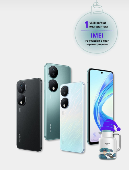 Honor X7b  2023 New super skidka+garantiya+dastavka