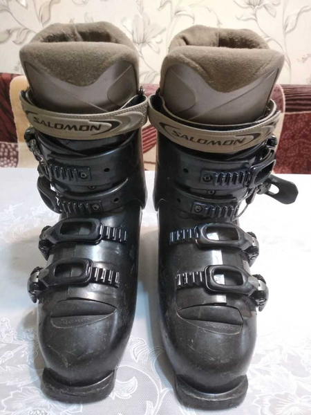 ботинки лыжные Salomon б\у 26-26,5