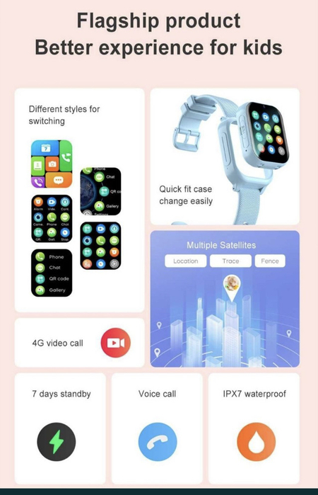 Smart soat meimi m9 detskiy soat детский смарт часы