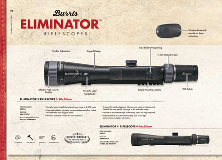 Новый прицел Burris Eliminator 5 LaserScope 5-20x50mm