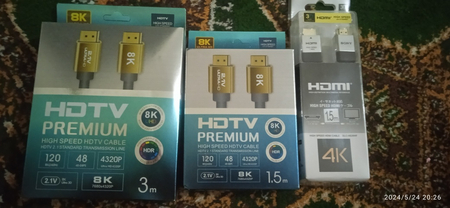 HDM kabel 8k 3metr va 1,5 metr