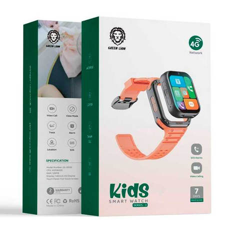 Детские умные часы Green Lion 4G Series 3