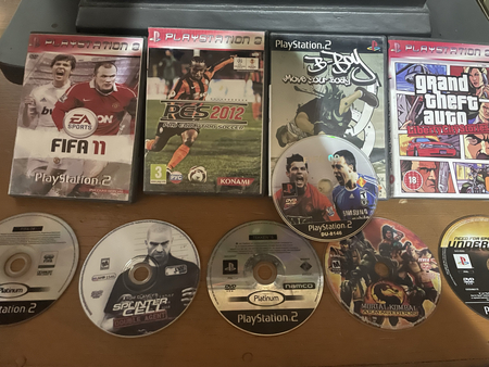 playstation 2 игры диск