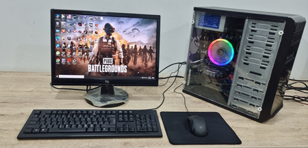 Игровой компьютер 4-ядерний/ ОЗУ 8Гб/ SSD 1TB/ Видеокарта 2ГБ/ Монитор