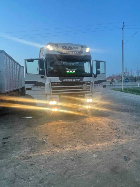 Даф евро 5 . Мега Прицеп