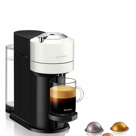 Кофемашина капсульного типа DeLonghi Nespreso Vertuo Next (Белая)