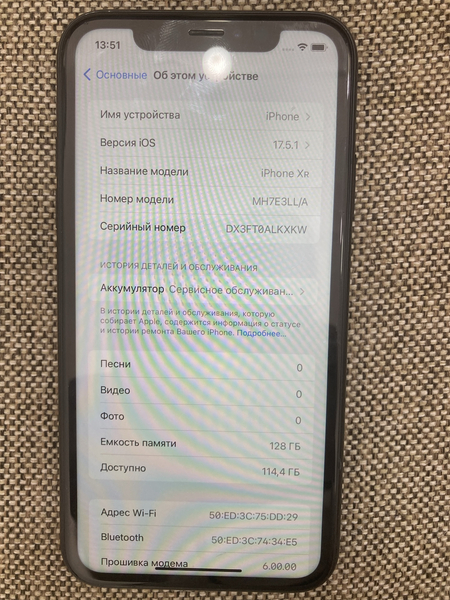 iPhone XR 128 gb Amerika