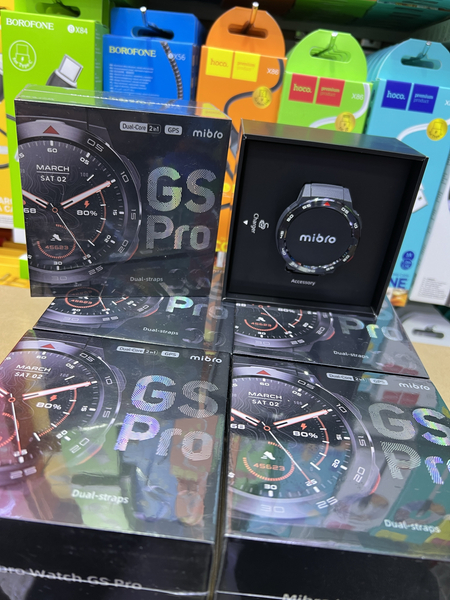 Mibro GS Pro Aqilliy soati GPS, NFC ikki tasmali / Умные часы