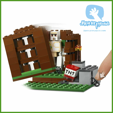 Конструктор Minecraf World Аванпост разбойников