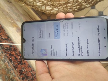 Redmi not 7 64tali argilan holati rasimdaga qogan joyi idial