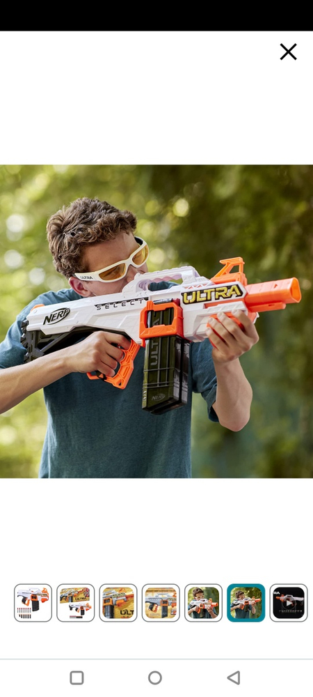 Бластеры NERF Ultra Select Fully Motorized Blaster. США