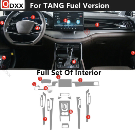 TPU брони пленка для  Byd Tang от 17Store