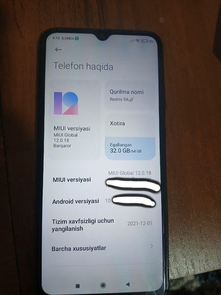 Redmi 9A Sotiladi