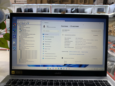 Acer tiniq holatdagi core i5 tayyor navarotlari bilan dasturlash uchun