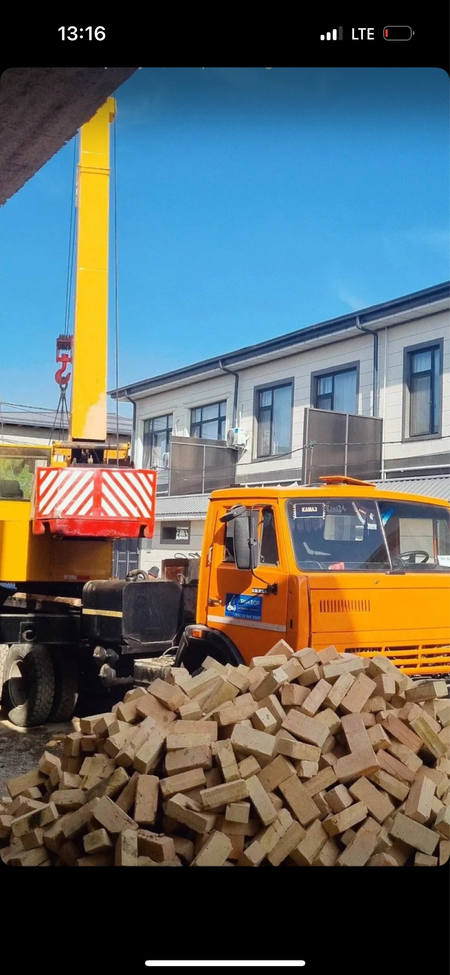Avto kran Kamaz 16t 21m