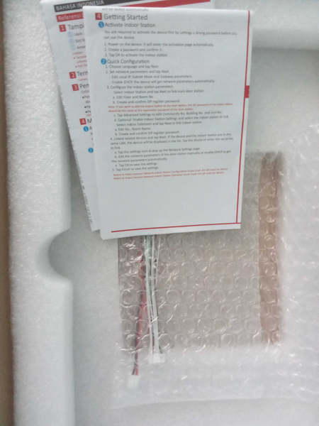 На запчасти домофон Hikvision