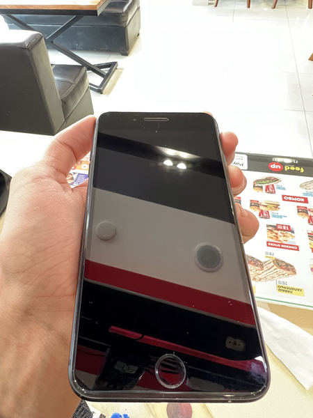 Iphone 8 plus ideal qora 64gb