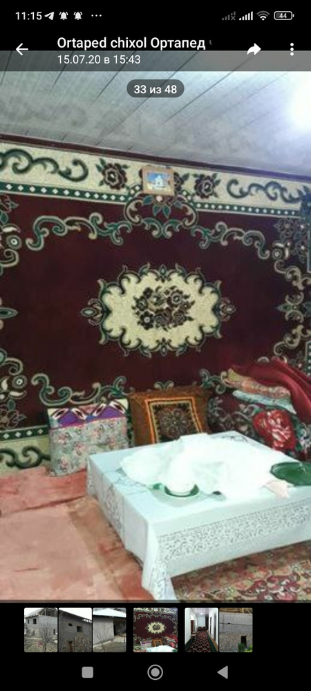 Chimyonda dacha uy sotiladi