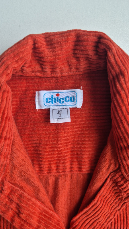Chicco джинсовая рубашка на мальчика или девочку, на 2 года, 92 см
