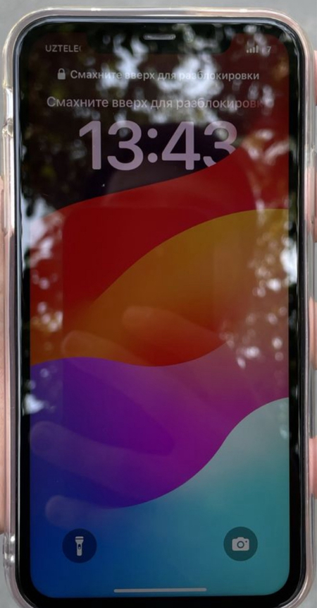 iphone 11 idial 64 gb oq rang wihte kelshamiz