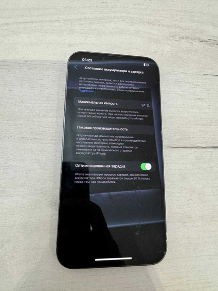 iphone 12 pro max 256 GB 94% battery