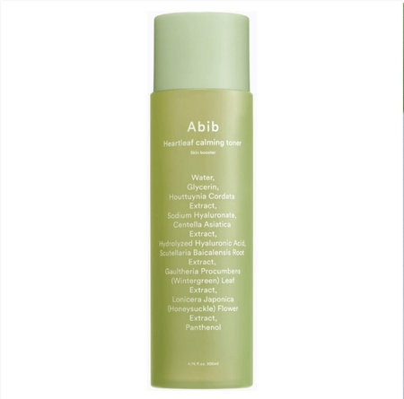 Тонер для лица Abib heartleaf  calming toner