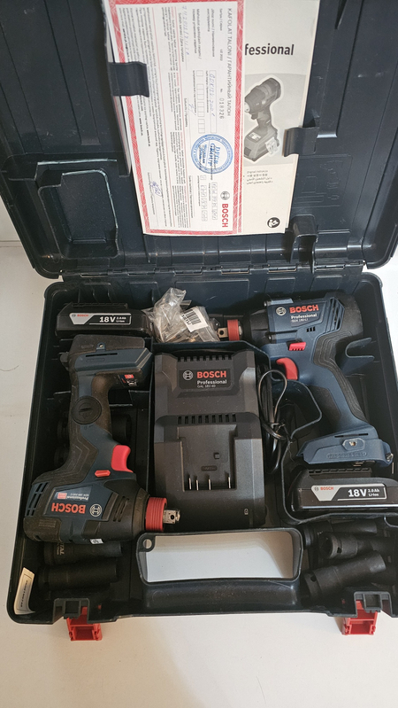 BOSCH GDX 180Li  GDX 18V 200C импакты