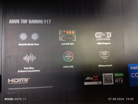 Asus tuf gaming 17.3