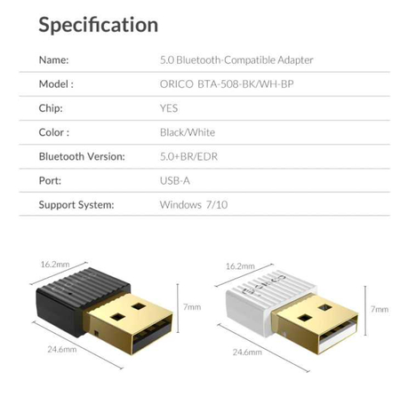 новые  Bluetooth адаптеры USB  - с драйвером -доставка