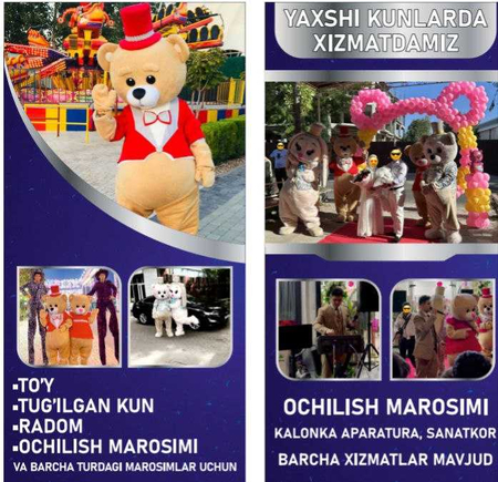 Tediy ayiqlar shousi
