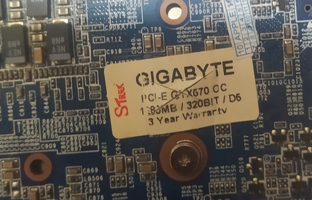 Видеокарты нерабочие R928XOC-GTX570