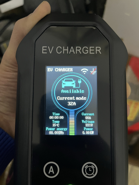 Зарядка для электромобиля 7 квт с Wifi 32A зарядчик 7 квт byd vw bmw