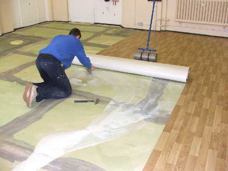 Клей для линолеума напольных ПВХ Ковровые покрытии TREFF R188E