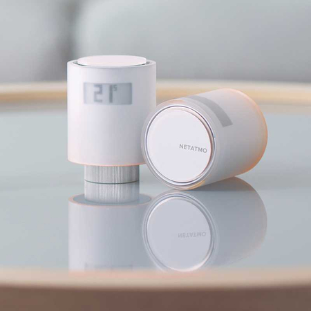 Умные термоголовки для радиаторов отопления. Legrand Netatmo