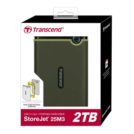 Внешний жесткий диск - Transcend 1TB / 2TB / 4TB
